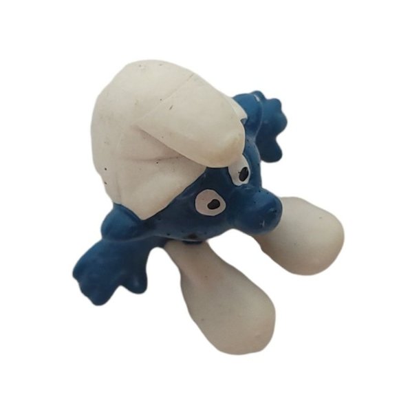Peyo Schleich | Toys | Vintage 979 Peyo Schleich Sitting Smurf Figure ...